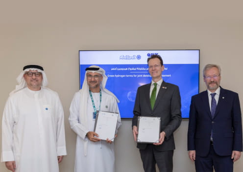 Masdar | Masdar and Hy24 Sign Strategic Framework Agreement to Explore Co-Development and Co ...
