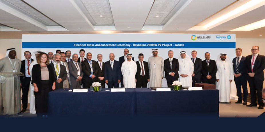 Masdar | Masdar-led joint venture completes financing to develop Jordan ...