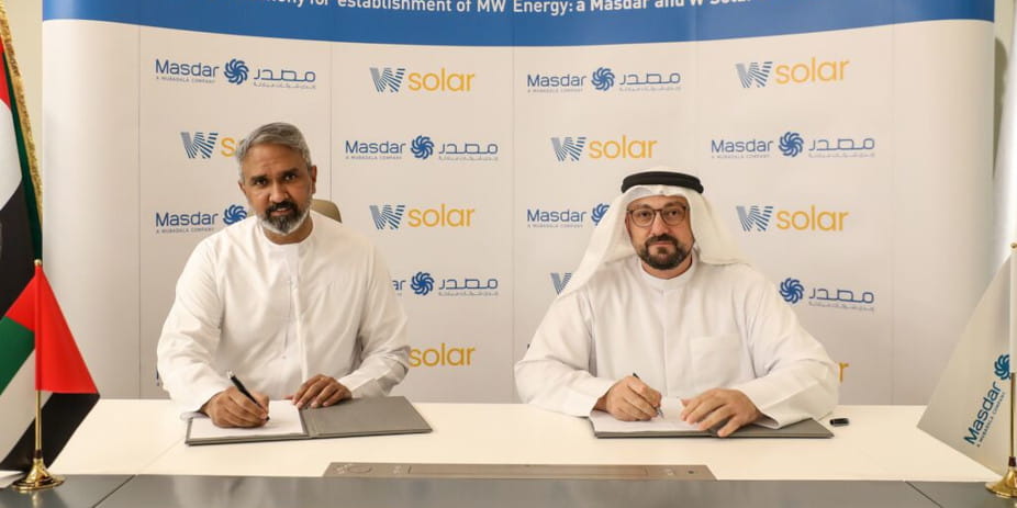 Masdar | Masdar and W Solar Investment form joint venture company to develop renewable energy ...