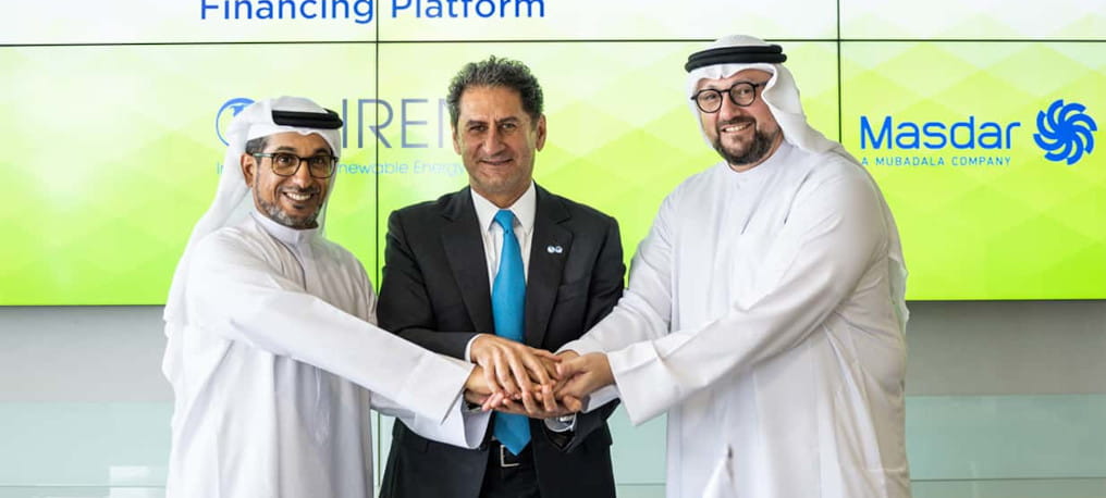 Masdar | Masdar agrees to support IRENA’s climate finance platform