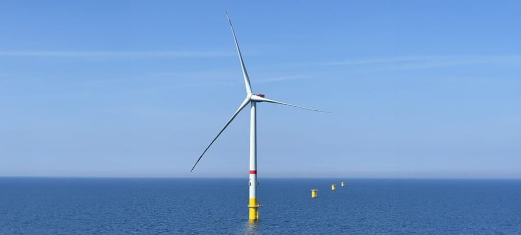 Masdar | First wind turbine installed at Baltic Eagle offshore wind farm