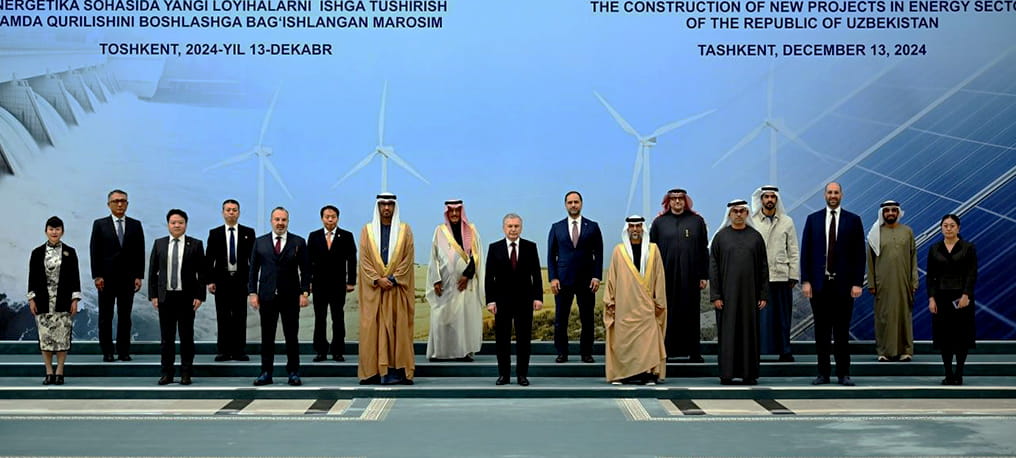 Masdar | President of Uzbekistan inaugurates 500MW Zarafshan wind farm ...