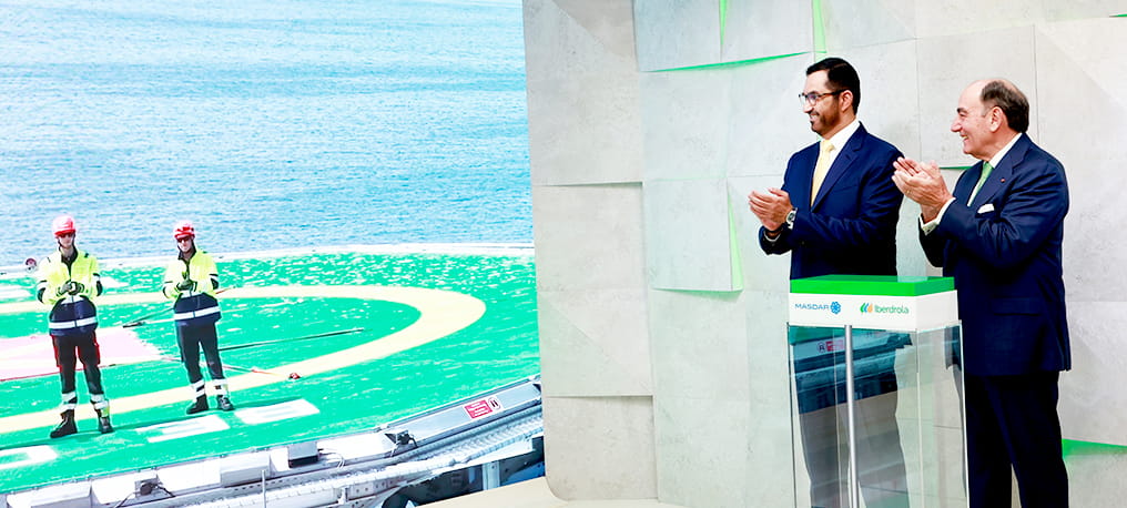 Masdar | Masdar and Iberdrola Announce €5.2bn UK Offshore Wind Deal and Full Energization of ...