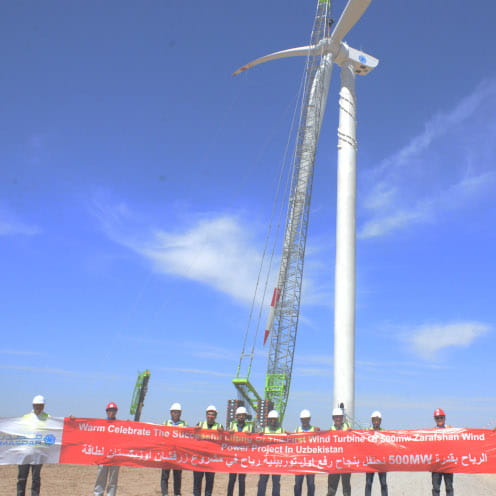 Masdar | Zarafshan Wind Farm