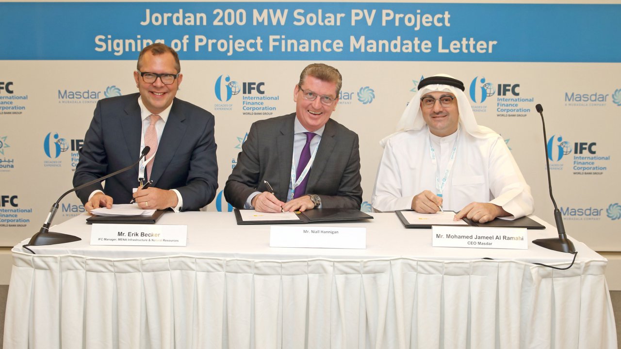 Masdar | IFC appointed to oversee funding of Jordan’s largest solar ...