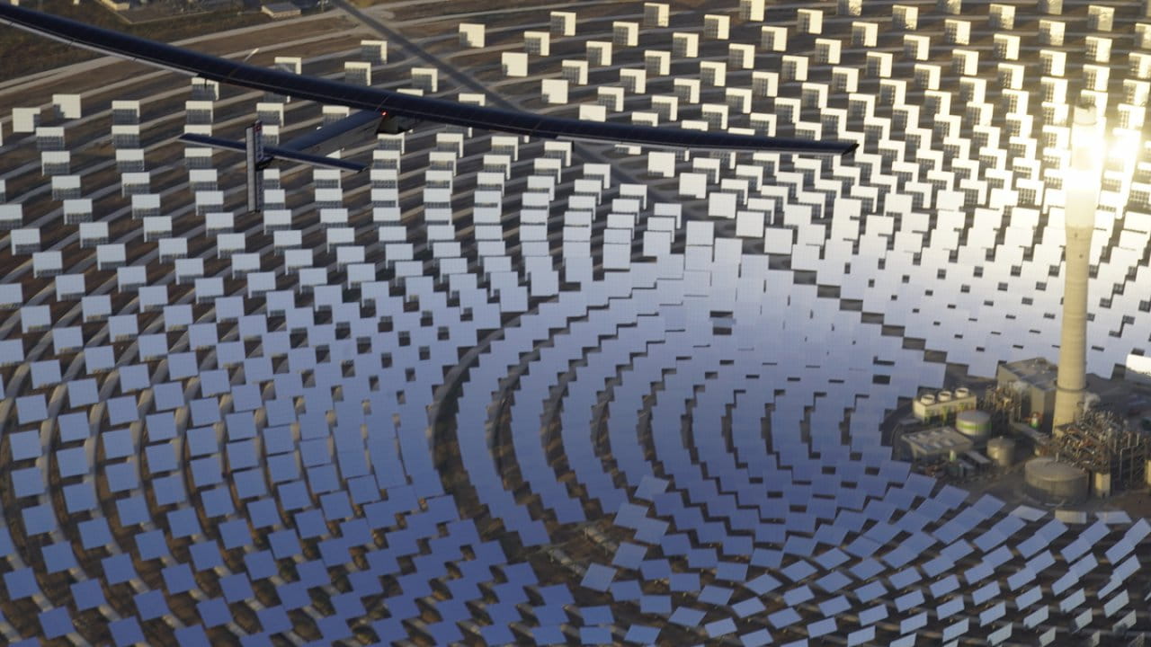 Masdar | Solar Impulse 2 Soars Over Gemasolar, Masdar’s Solar Thermal ...